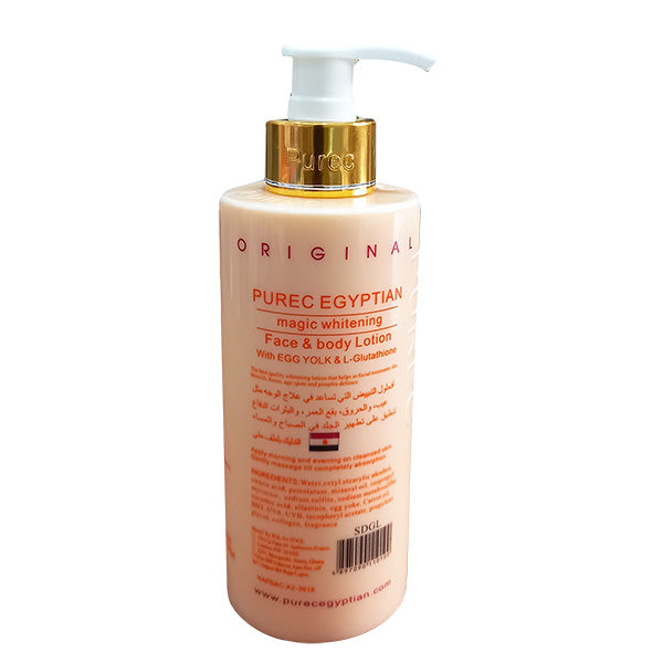 Purec Egyptian Magic Whitening Gold Lotion – 300ml – MGbeauty Place