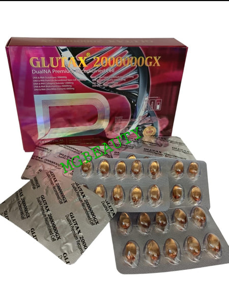 Glutax 2000000GX Skin Whitening Anti-Aging 60 capsules – MGbeauty Place